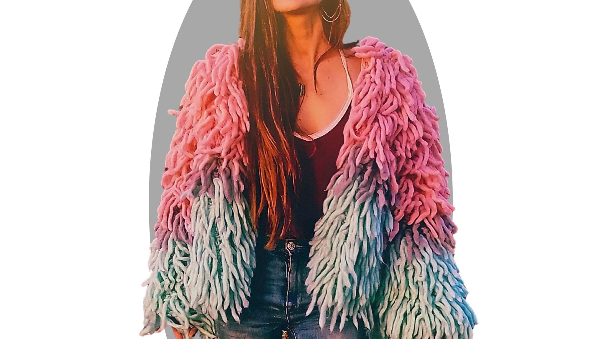 Crochet Jacket Pattern - Shag – Mermaidcat Designs