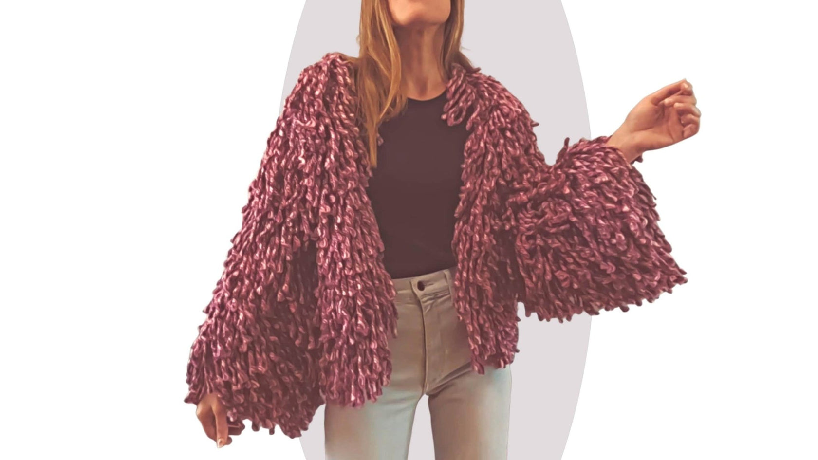 Crochet Jacket Pattern - Shag – Mermaidcat Designs