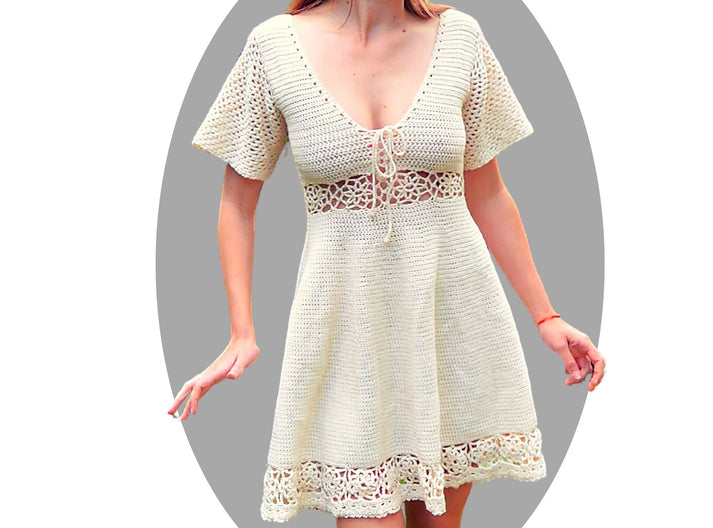 Crochet Sun Dress Pattern - Synthesis – Mermaidcat Designs