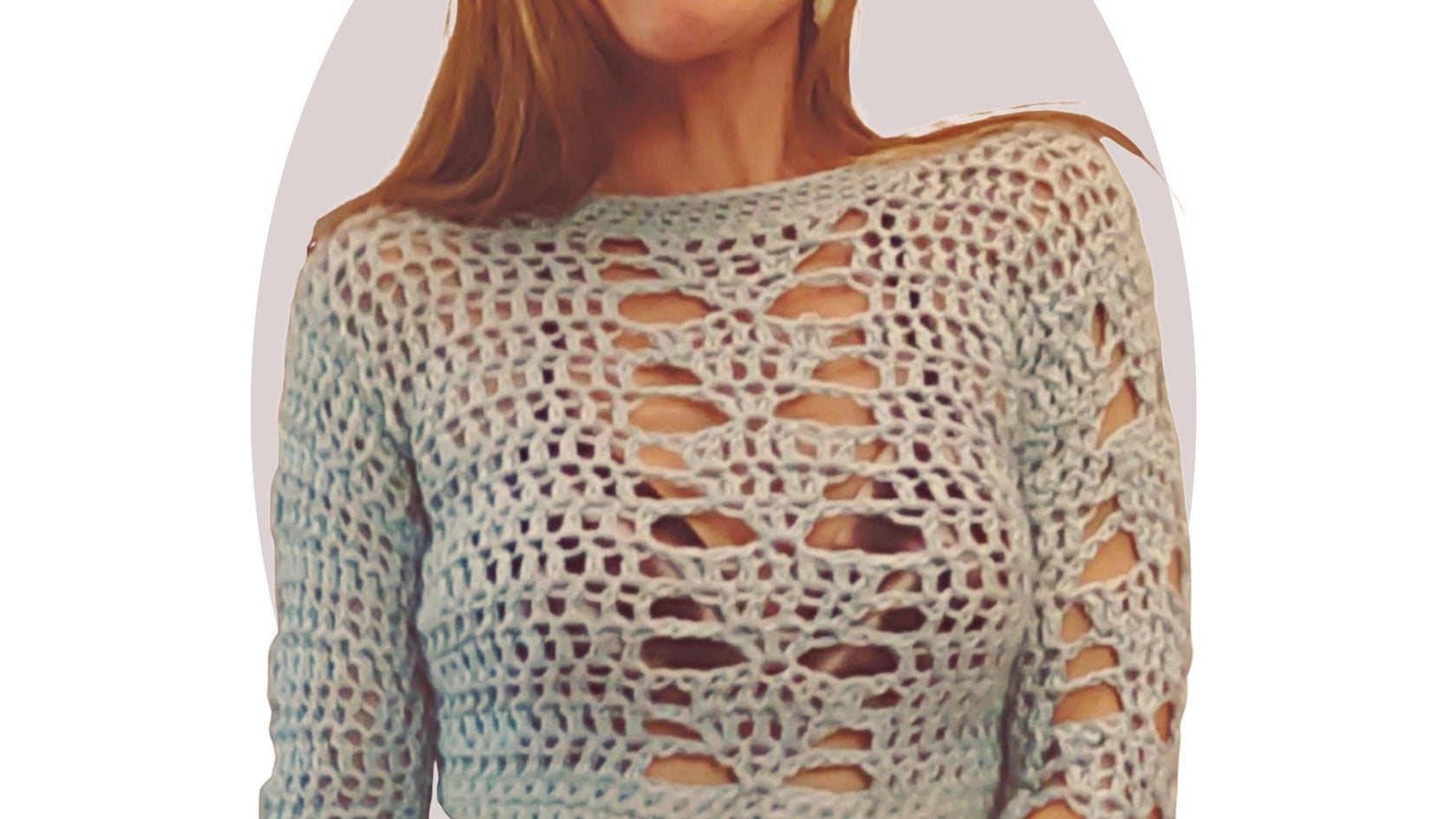 Crochet Sweater Pattern - Amplify – Mermaidcat Designs